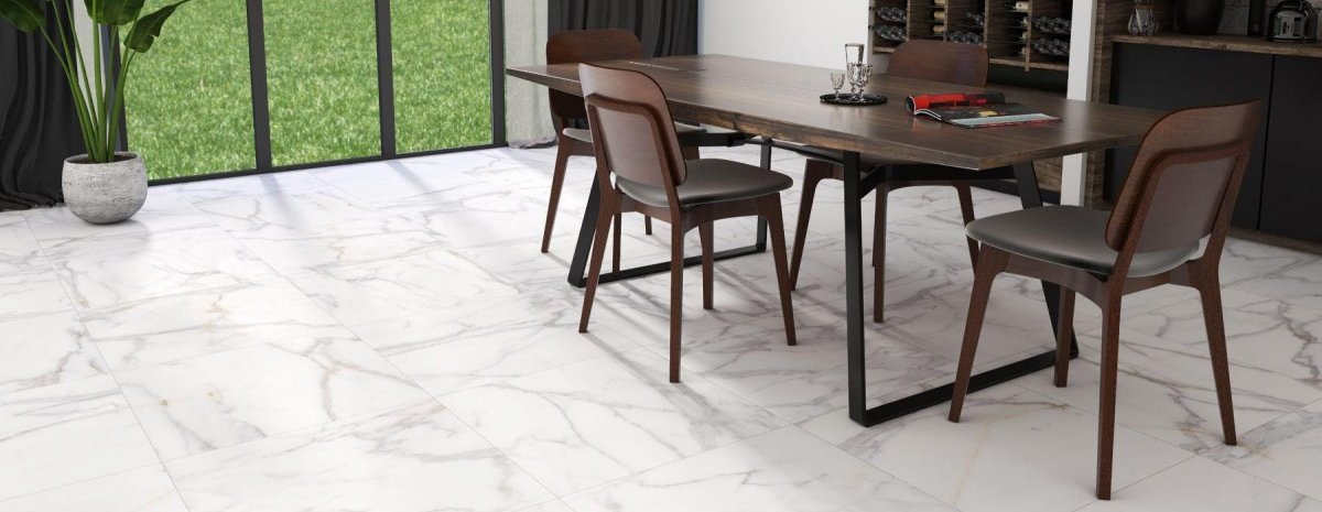 CARRELAGE IMITATION STATUARI MATT VINCA WHITE CODICER