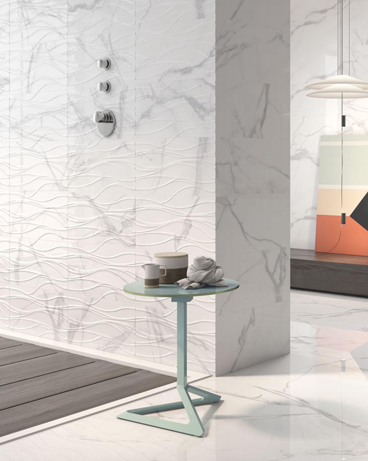 REVESTIMIENTO NUM 25X50 BLANCO GEOTILES