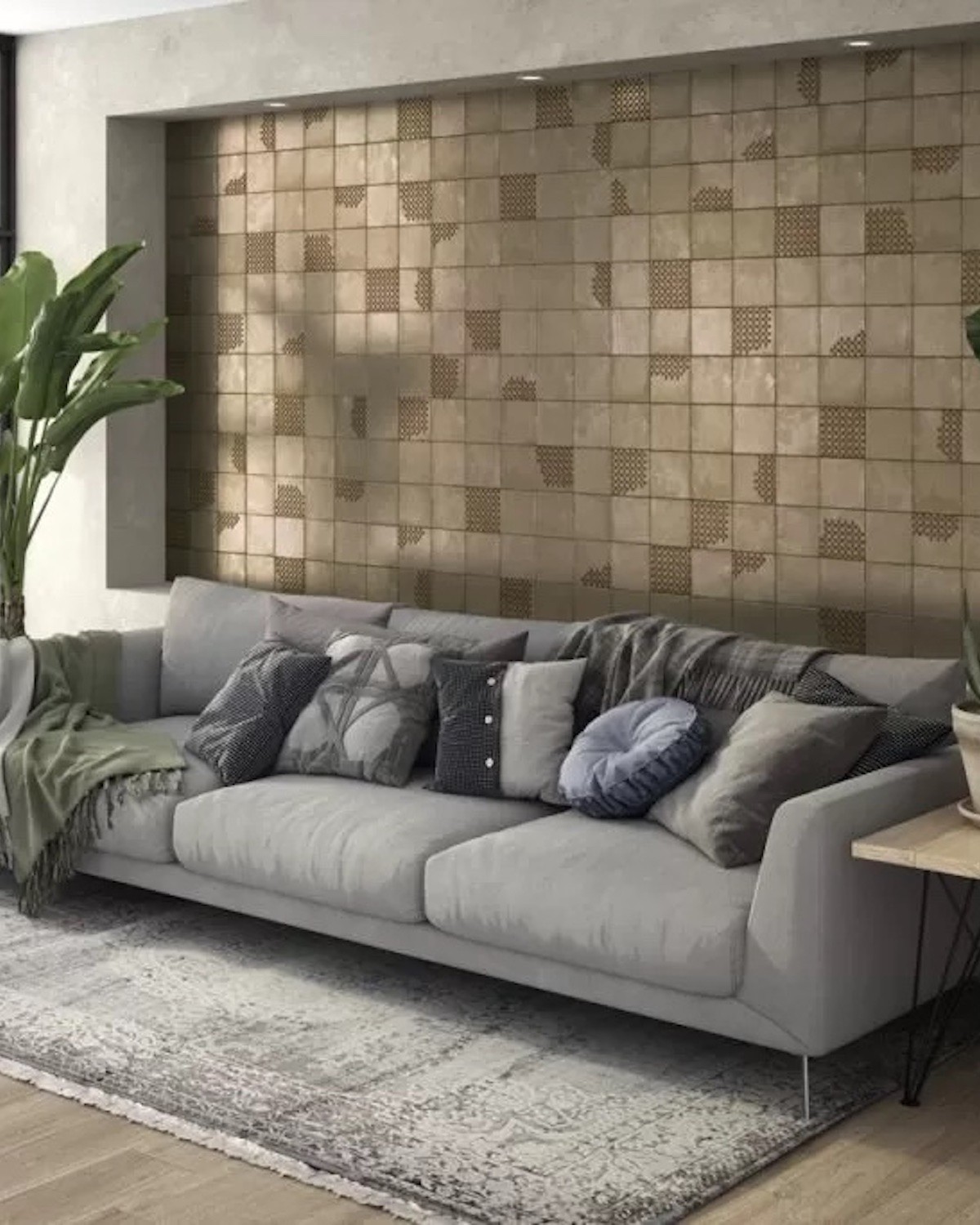 FAÏENCE ANTIC METAL 13X13 BRILLO CEVICA