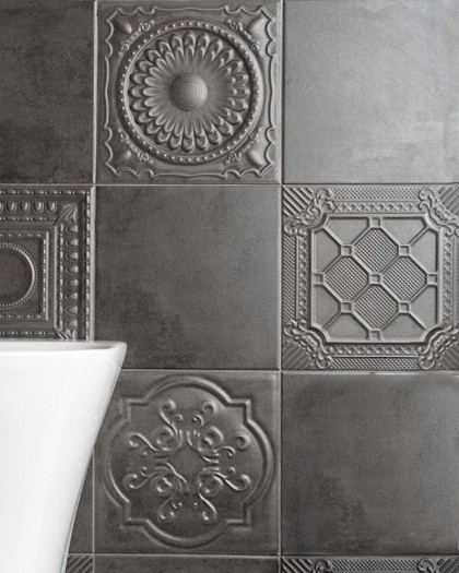 FAÏENCE METAL TILES 20X20 MAINZU