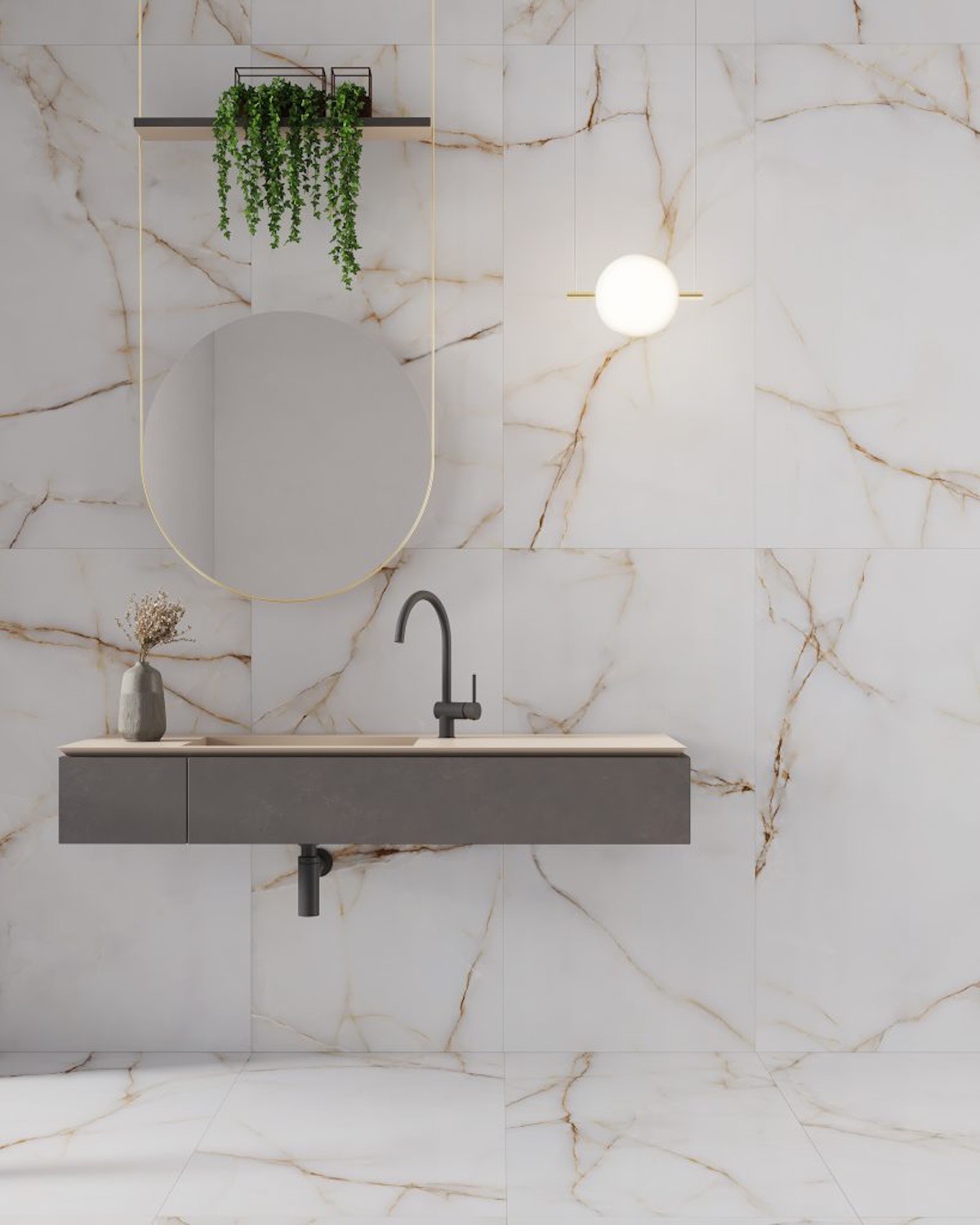 GLAZED PORCELAIN TILE TOPAZ GOLD GAYAFORES