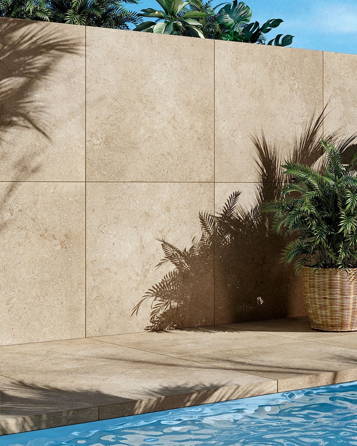 STONE-EFFECT PORCELAIN TILE COLOSSEO PLUS TUSCANIA