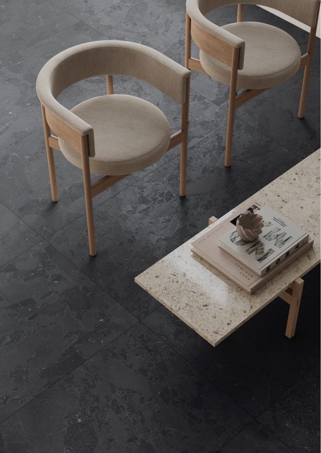 GLAZED STONE-EFFECT PORCELAIN TILE INFINITY GAYAFORES